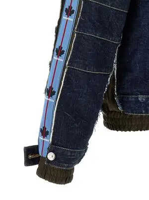 Dsquared2 Multilayer Denim Jacket - Blue