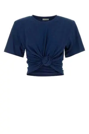 Magda Butrym Navy Cotton T-shirt