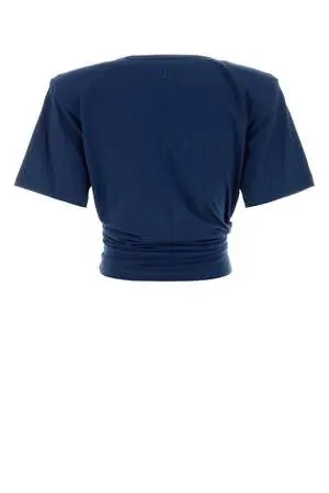 Magda Butrym Navy Cotton T-shirt