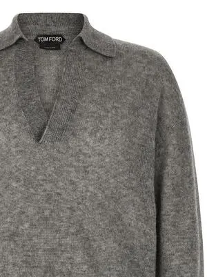 TOM FORD Cashmere And Silk Polo Shirt