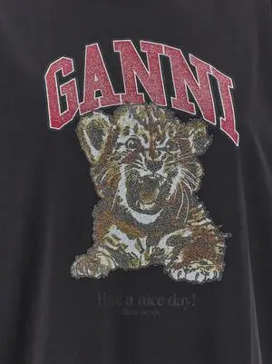 GANNI Tiger' T-shirt