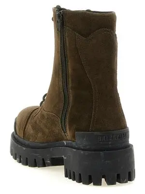 Balenciaga Combat Strike' Ankle Boots