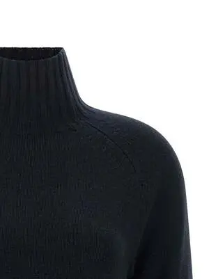 Max Mara Mantova' High Neck Sweater - Blue