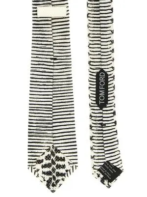TOM FORD Snake Print Tie' Tie - Multicolor
