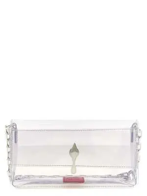 CHRISTIAN LOUBOUTIN Clutch With 'bettina Mini' Strap - Silver