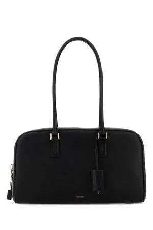 TOM FORD Leather Shoulder Bag - Black