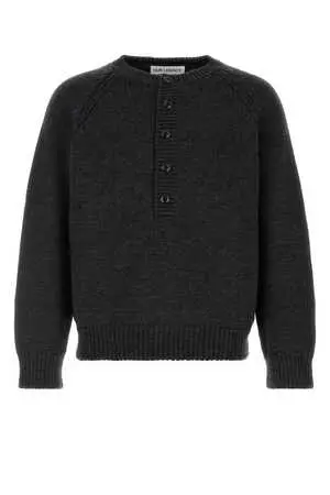 Our Legacy Charcoal Wool Shore Sweater - Gray