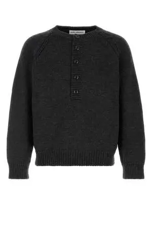 Our Legacy Charcoal Wool Shore Sweater - Gray