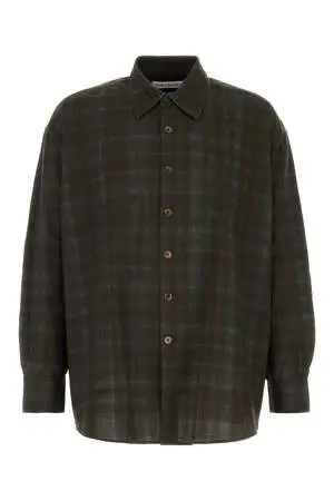Our Legacy Embroidered Cotton Shirt - Multicolor