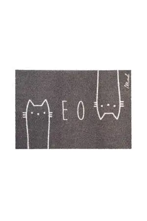 MAD ABOUT MATS Doormat Catty - Grey