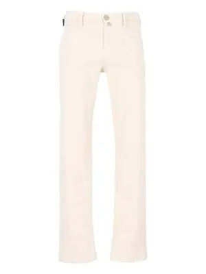 Jacob Cohen Bobby Slim Chino Trousers - White