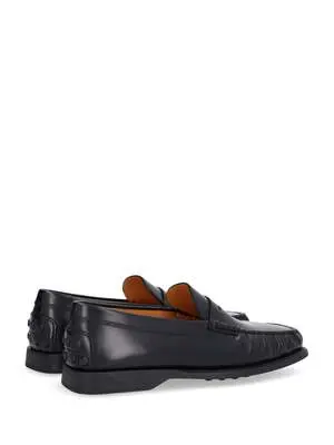TOD'S Moccasin In Curled Leather