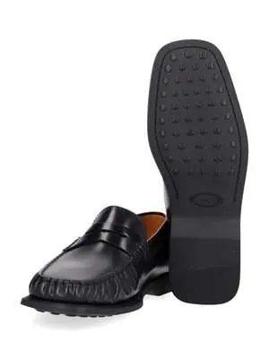 TOD'S Moccasin In Curled Leather