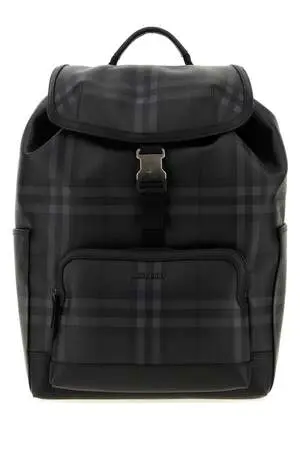 Burberry A:ml Flap Backpack City Bin:177382:c3331 - Multicolor