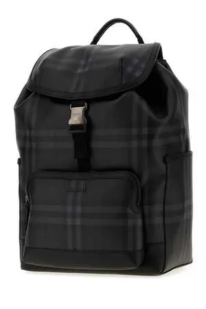 Burberry A:ml Flap Backpack City Bin:177382:c3331