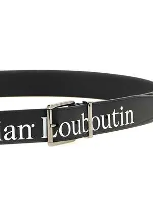 CHRISTIAN LOUBOUTIN The Maxi Belt' Belt - Black