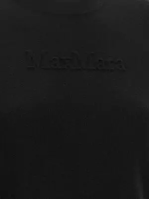 Max Mara Manto' Sweater With Embossed Logo