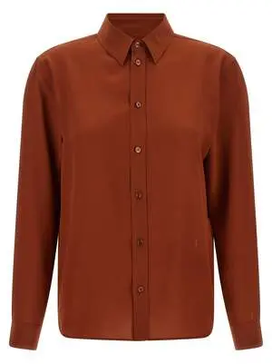 Saint Laurent Cassandre' Shirt - Orange