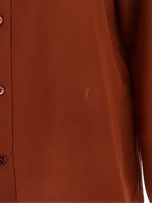 Saint Laurent Cassandre' Shirt - Orange