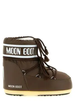 Moon Boot Moon Boot Unisex 'Icon Low' Boots Brown
