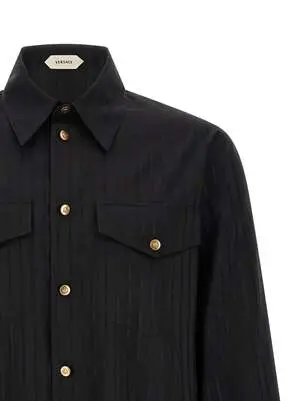 Versace Jacquard Silk Shirt