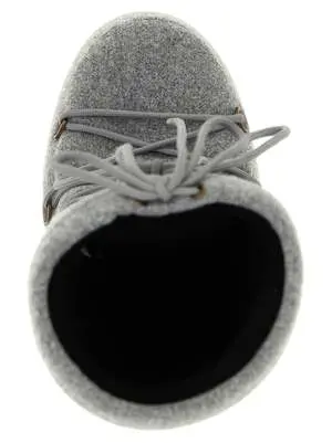 Moon Boot Icon Nubuck Felt' Boots - Gray