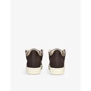 Rick Owens Jumbo-lace Low Canvas Trainers