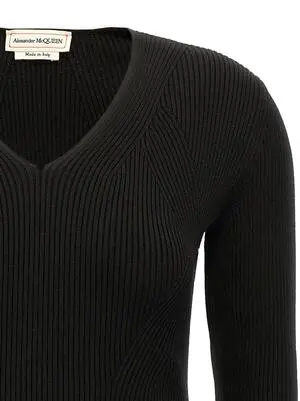 Alexander McQueen Cut-out Sweater