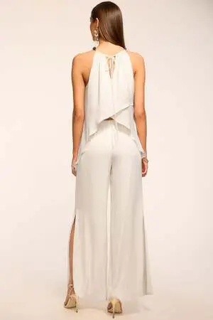 Ramy Brook Jolie Crepe Wide Leg Pant