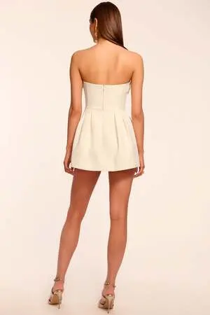 Ramy Brook Lily Embellished Strapless Mini Dress
