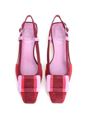 ROGER VIVIER Belle Vivier Slingback Pumps - Multicolor