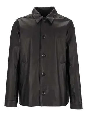 Rick Owens Brad Leather Jacket