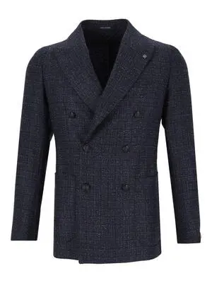 Tagliatore Double-breasted Blazer - Blue