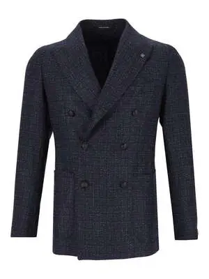 Tagliatore Double-breasted Blazer - Blue