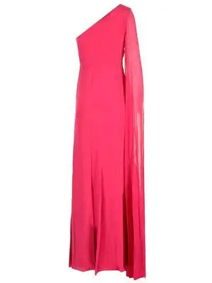 Roland Mouret Asymmetrical Silk Dress