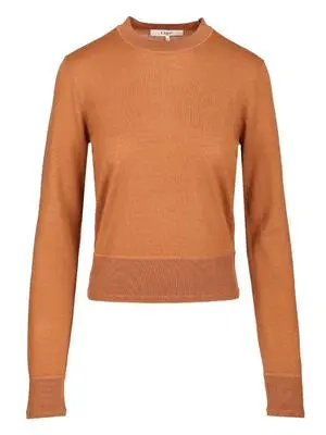 Chloé Wool Sweater - Brown