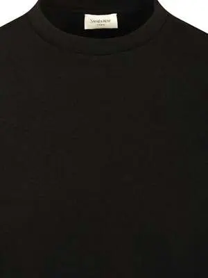 Saint Laurent Crew Neck T-shirt - Black