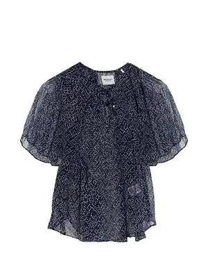 Isabel Marant Étoile Marant Neslya Top - Blue
