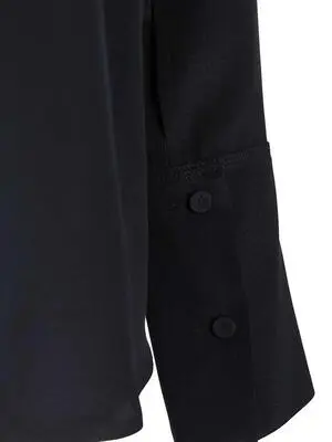 Max Mara Oversized Shirt Voliera - Blue