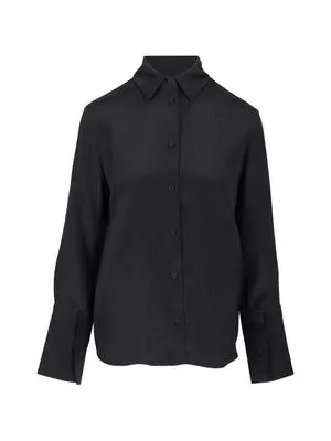 Max Mara Oversized Shirt Voliera - Blue