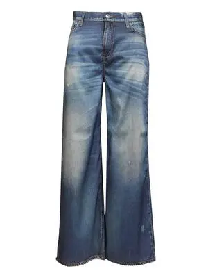 GOLDEN GOOSE Boyfriend Jeans - Blue