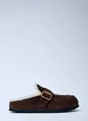 Prada Suede Mules