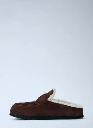 Prada Suede Mules