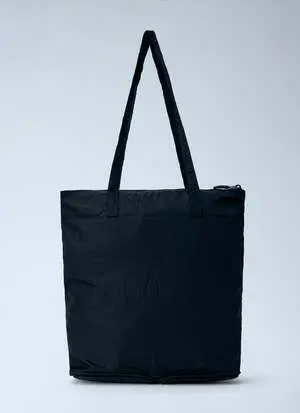 Prada Saffiano Leather Pendant With Re-nylon Tote Bag