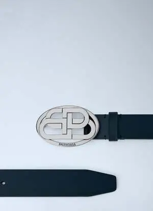 Balenciaga Oval Bb Belt