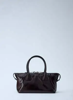 Miu Miu Leather Top Handle Bag - Multicolor