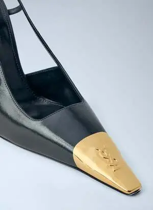Saint Laurent Jeanne Slingback Pumps