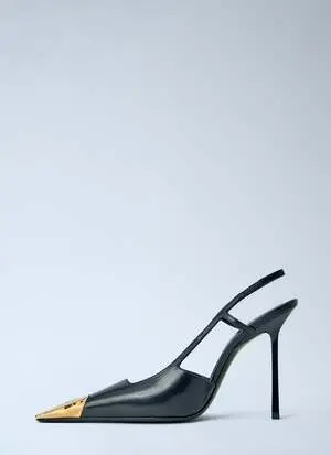 Saint Laurent Jeanne Slingback Pumps