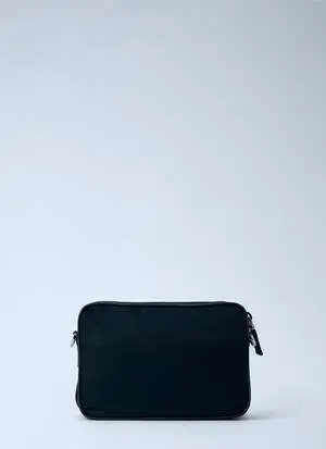 Prada Re-nylon And Saffiano Leather Crossbody Bag