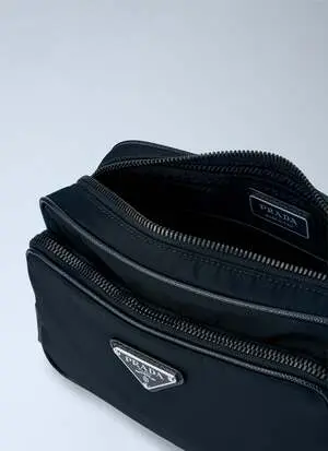 Prada Re-nylon And Saffiano Leather Crossbody Bag